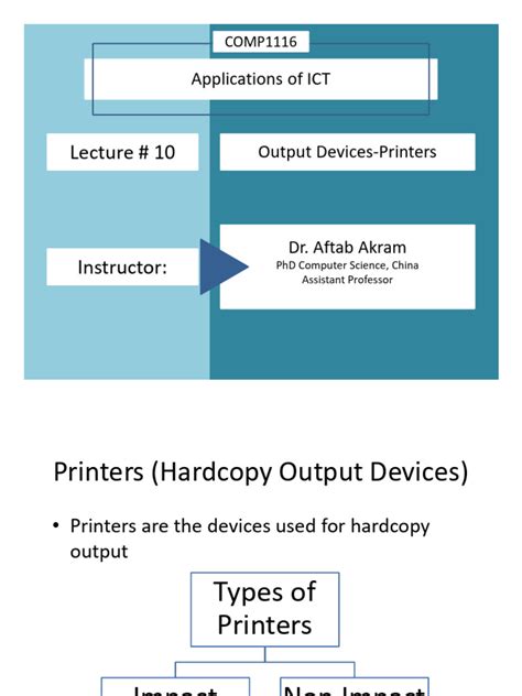Lecture10 Printers Pdf Printer Computing 3 D Printing