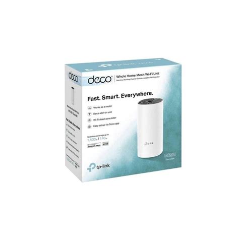 TP-Link Deco M4 AC1200 Whole Home Mesh Wireless System - 1-pack - GeeWiz