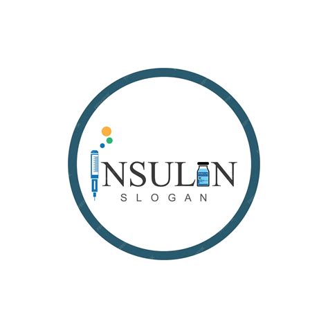 premium vector insulin injection icon illustration simple design