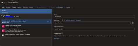 Azure Devops Azdo Pipeline Steps How To Use Createstack Cloud Formation Template Output In