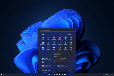 Start Menu Dynamic Row Reworked Taskbar Right Click R Windows11