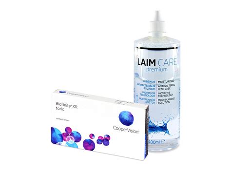 Biofinity Xr Toric 3 Lenses Laim Care Solution 400 Ml Alensa Uk