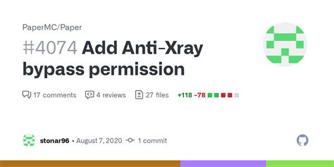 Add Anti Xray Bypass Permission By Stonar96 · Pull Request 4074