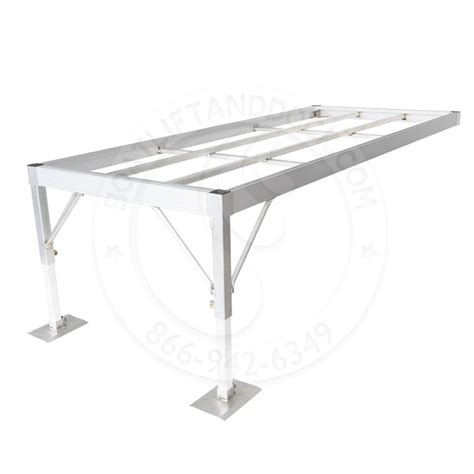 Ls4 4x12 Aluminum Dock Frame With Support