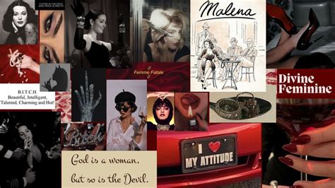 Femme Fatale Wallpaper Feminine Energy Aesthetic Divine Feminine