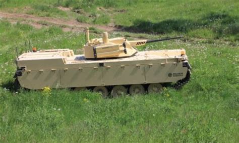 Type X Robotic Combat Vehicle Designed With Ai And Predictive