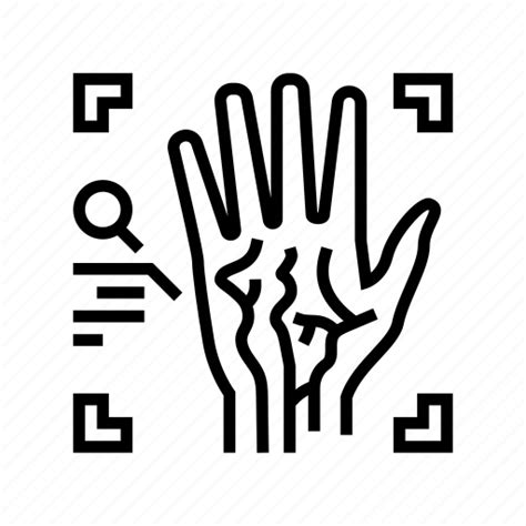 Palm Vein Recognition Fingerprint Id Finger Identity Icon Download On Iconfinder