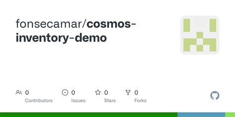 GitHub Fonsecamar Cosmos Inventory Demo