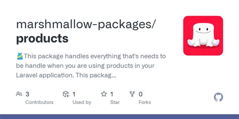 Github Marshmallow Packagesproducts 🎽this Package Handles