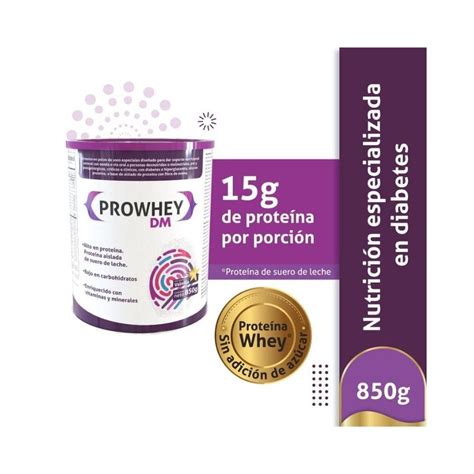 Prowhey Dm Polvo Lata 850 G Farmacia Pasteur Farmacias Pasteur