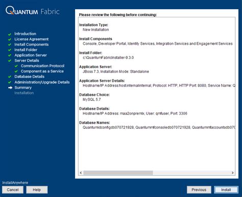 Installing Quantum Fabric On A Standalone Mode In Bundled JBoss