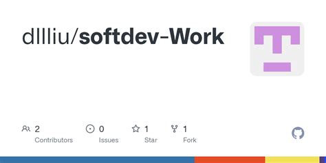github dllliu softdev work