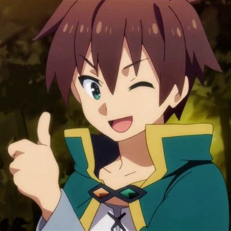 Satou Kazuma Latar Belakang Animasi Gambar Anime Animasi