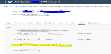 Solved Credit Check With Apisalesordersrv Sap Community