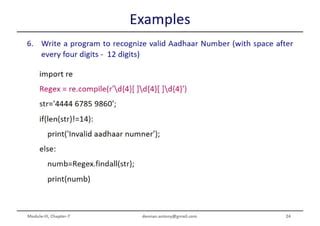 Python Programming Adp Vtu Cse Cs Module Chapter B Ppt