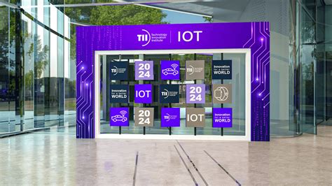 Technology Innovation Institute Tii Iot Event 2024 Behance