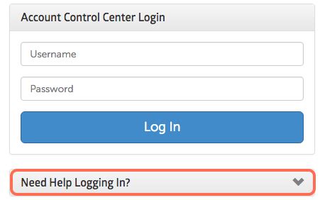 Resetting Your ACC Password Pair Networks KnowledgeBase