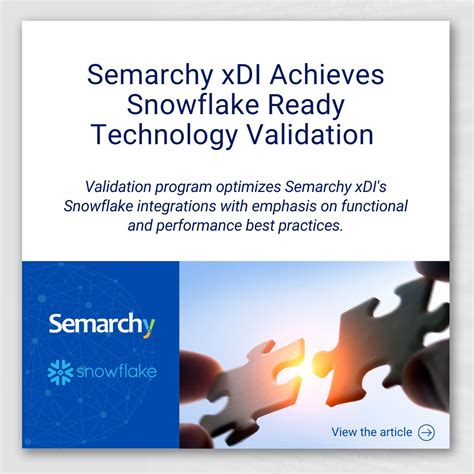 Ankitt Bishnoi On Linkedin Semarchy Xdi Achieves Snowflake Ready Technology Validation