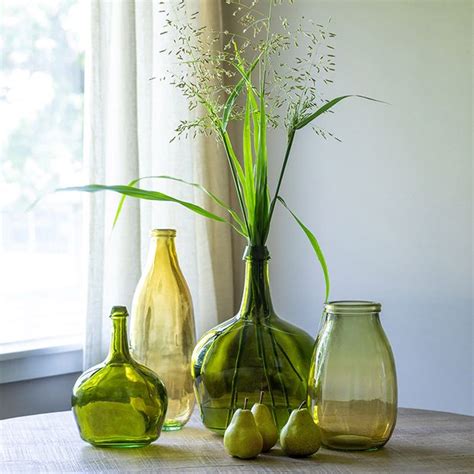 Olive Glass Containers