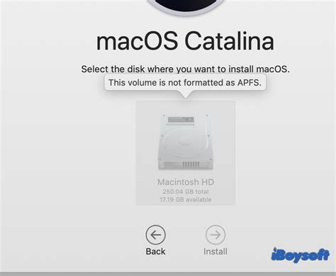 [solved]this volume is not formatted as apfs on mac