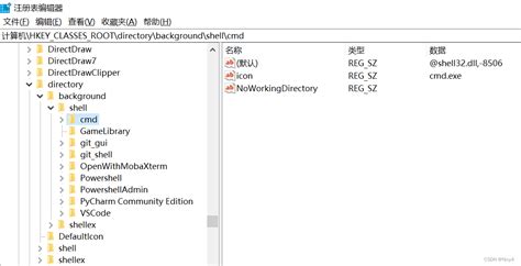 Windows右键菜单添加 在此处打开powershell普通管理员在此处打开powershell窗口 Csdn博客