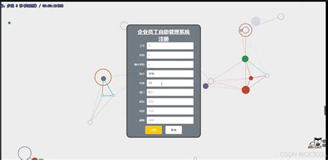 Springboot企业员工自助管理系统01ncs 文末可获取，系统界面在最后面。后台员工自助模块设计图 Csdn博客