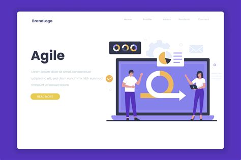 Agile Project Management Illustration Graphic By HengkiL Creative Fabrica