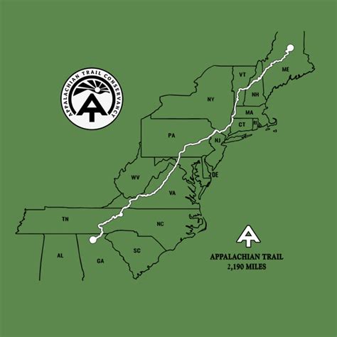 Appalachian Trail Map Wicked Leap