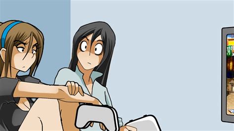 ⭐living With Hipstergirl And Gamergirl 016 Y 135⭐5 Fan Animation