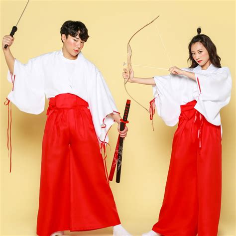 이누야샤 무녀복 반티 금강 의상 옷 코스프레 Bg266 반티