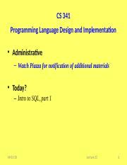 Cs Handout Pptx Cs Programming Language Design And