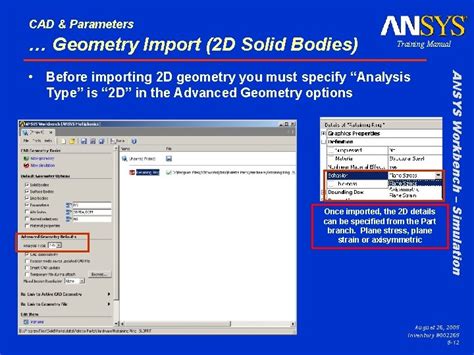 Chapter Nine CAD Parameters CAD Parameters Chapter Overview