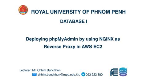 Deploying Phpmyadmin By Using Nginx As Reverse Proxy In Aws Ec2 Youtube