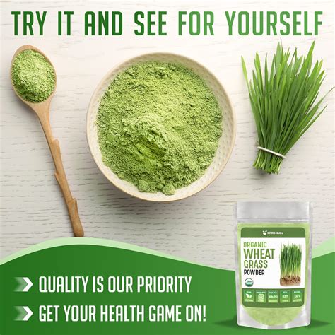 Xprs Nutra Organic Wheatgrass Leaf Powder