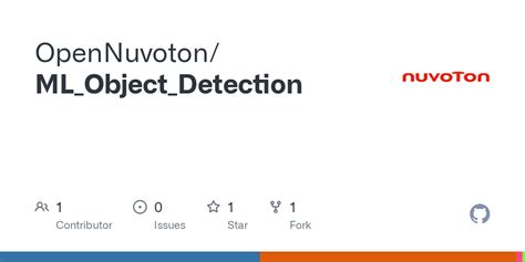 Github Opennuvoton Ml Object Detection