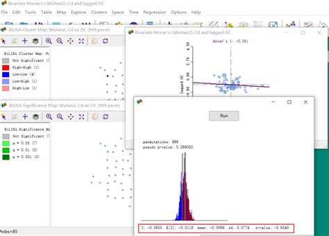 Geoda计算莫兰指数 码上快乐