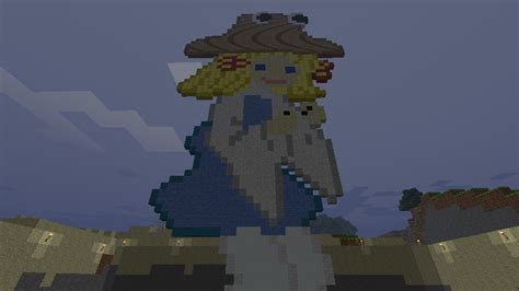 Touhou Suwako Minecraft Pixel Art Touhou Fan Art 45268785 Fanpop
