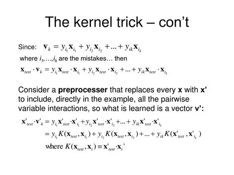 Ppt Support Vector Machines For Structured Classification And The Kernel Trick Powerpoint