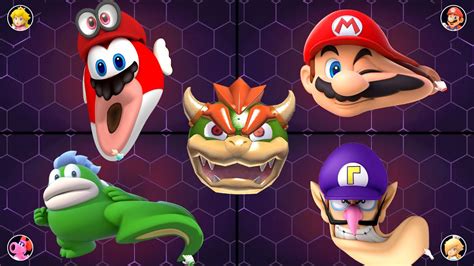 【마리오 파티 슈퍼스타즈】피치공주 Vs 로젤리나공주 Vs 마리오 Vs 키노피코마스터 Cpu Youtube