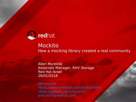 Mockito How A Mocking Library Built A Real Community Ppt