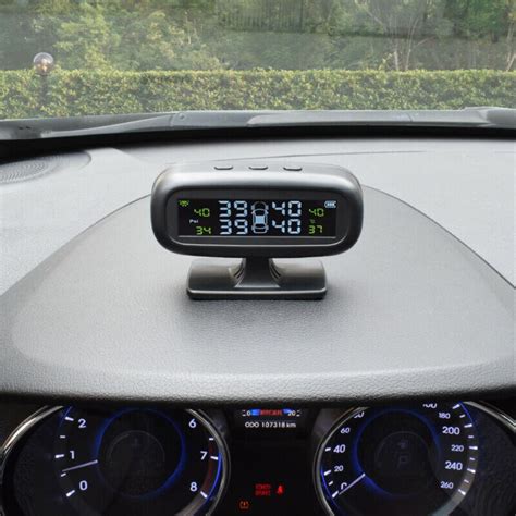 UK Car TPMS Wireless Tire Pressure Monitoring Syst Vicedeal