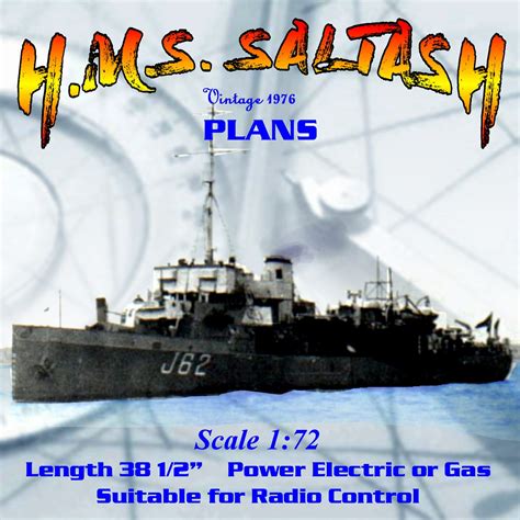 Full Size Printed Plan Scale 172 Aberdare Class Minesweepers Hms S