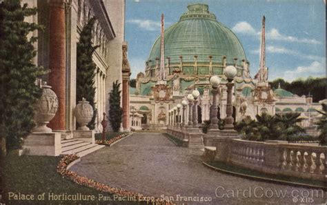 Palace Of Horticulture Pan Pac Int Expo San Francisco Ca 1915 Panama