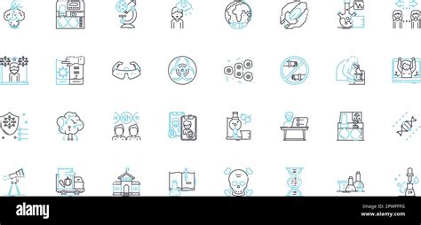 Education Instruction Linear Icons Set Pedagogy Curriculum Tutoring Mentoring E Learning