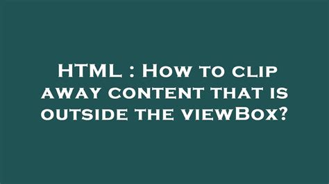Viewbox In Html At David Masterson Blog