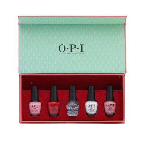 Buy Opi Nail Polish Mini Combo Famous Five 1875 Ml Online At Best Price Nail Polish