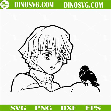 Zenitsu Agatsuma Svg Demon Slayer Svg Kimetsu No Yaiba Svg Images And Porn Sex Picture