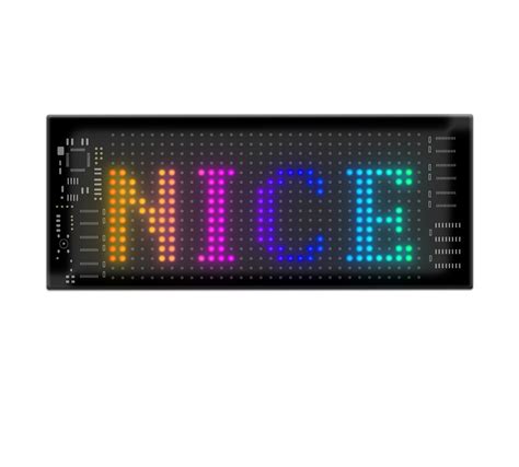 LED Flexible Display APP Bluetooth Car Advertising Screen Full Color Smart Car Sticker Ip Soft