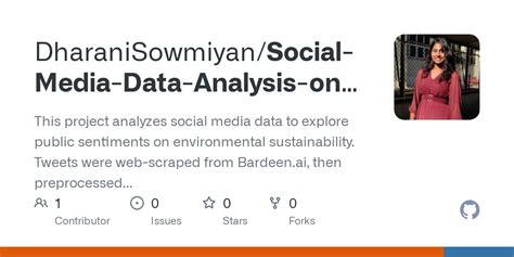 Github Dharanisowmiyansocial Media Data Analysis On Sustainability