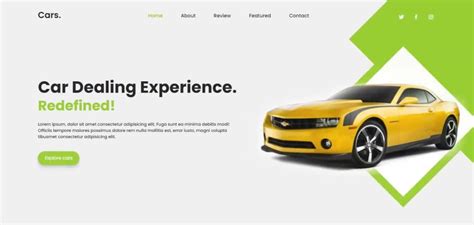Creative Landing Page Using Html Css Javascript Tailwind Css